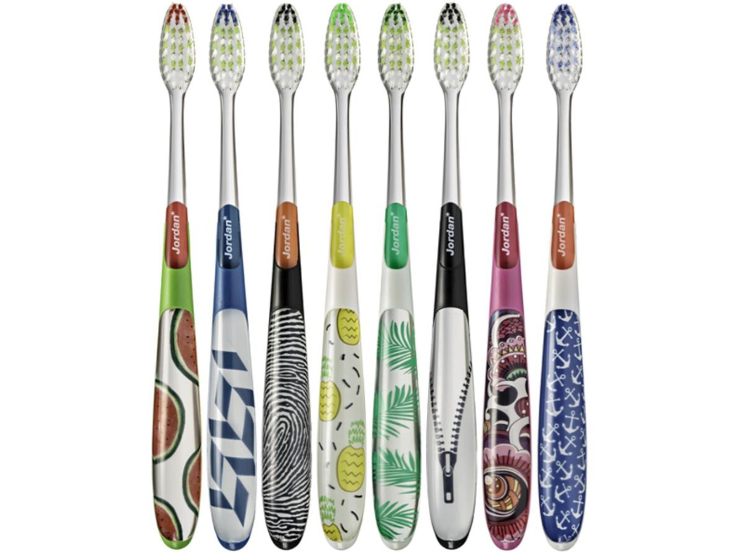 Szczoteczka do Zębów Jordan Individual Reach 2-pack Miękkie Włosie ...