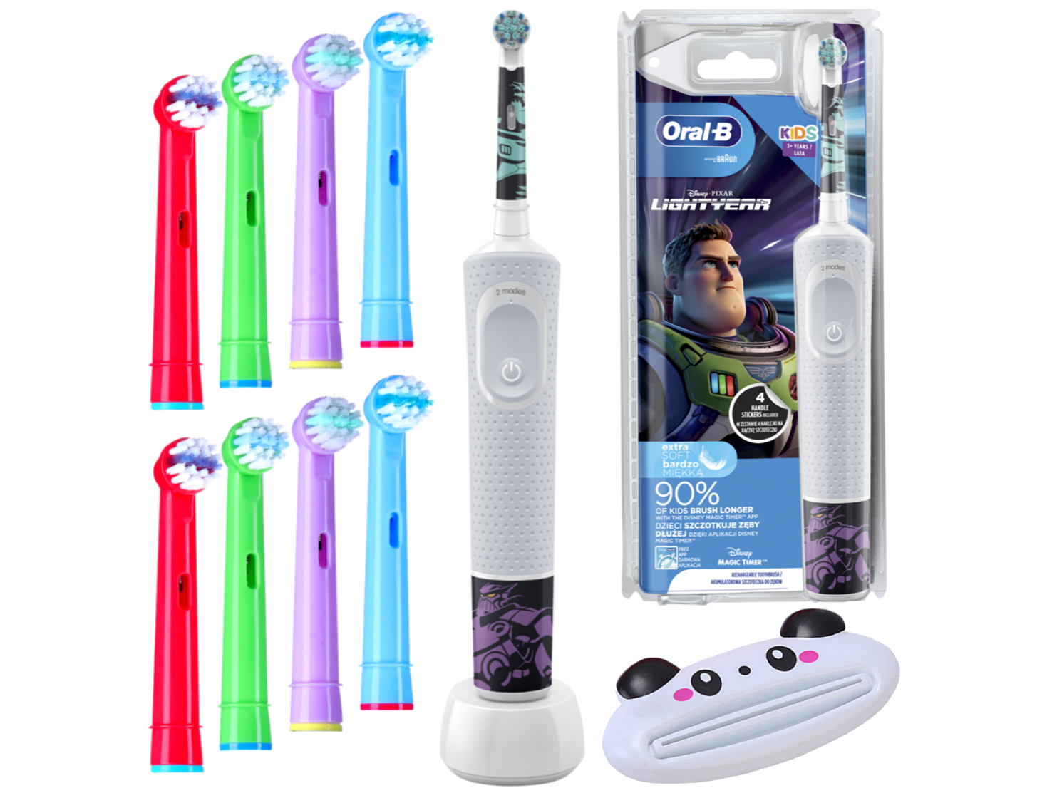 Szczoteczka Elektryczna dla Dzieci Oral-B Vitality 100 Kids Lightyear ...